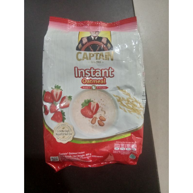 Captain OATS INSTANT OATMEAL 800 g | Shopee Malaysia