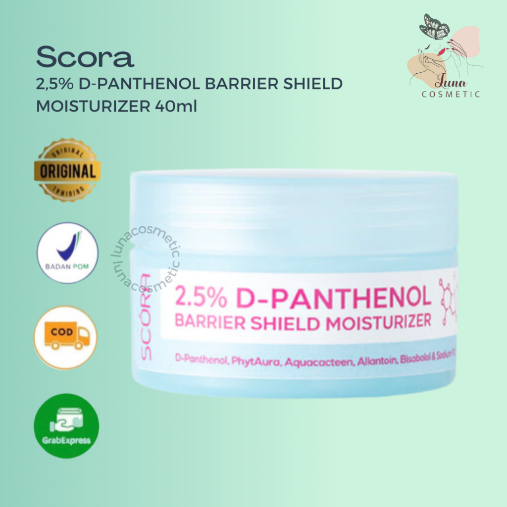 Scora 2.5% D-PANTHENOL BARRIER SHIELD MOISTURIZER 40ml | Shopee Malaysia