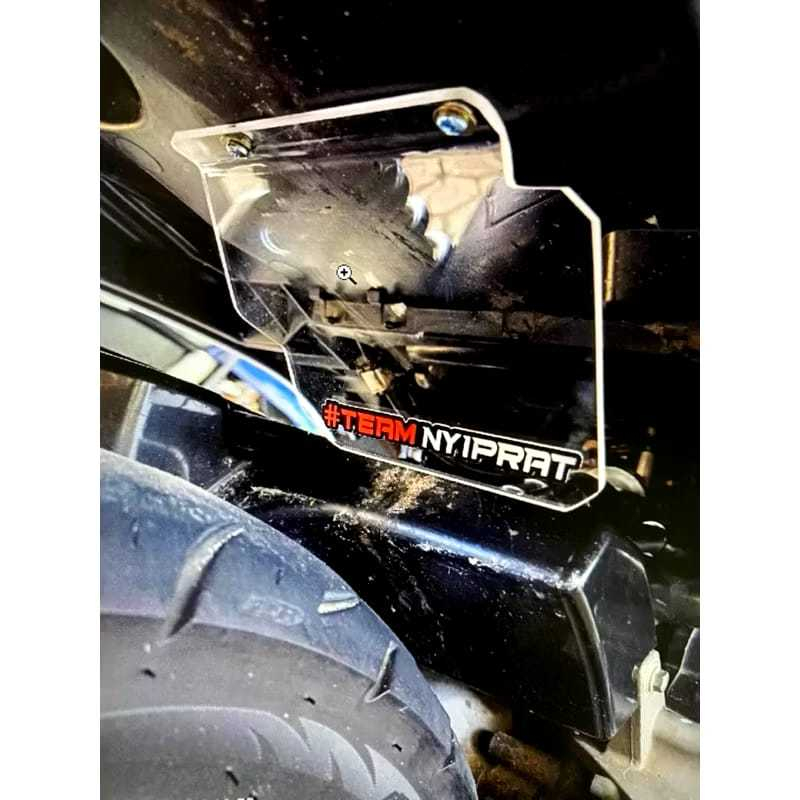 Mudflap Vario 160 Acrylic Material Free PNP Bolt Retaining Mud Under ...