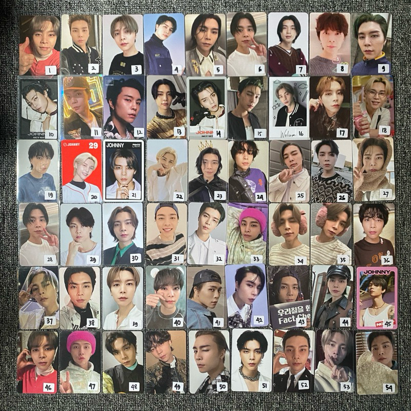 Johnny NCT 127 Official Photocard | Shopee Malaysia