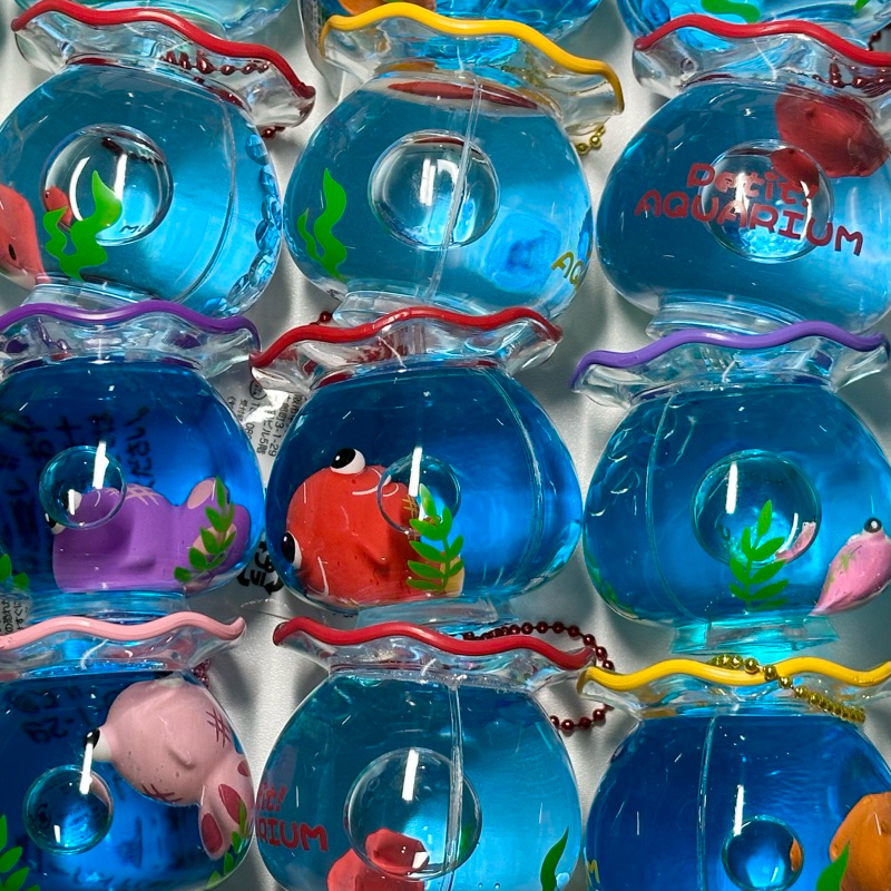 GANTUNGAN Aquarium keychain gotochi key chain | Japanese trinket ...