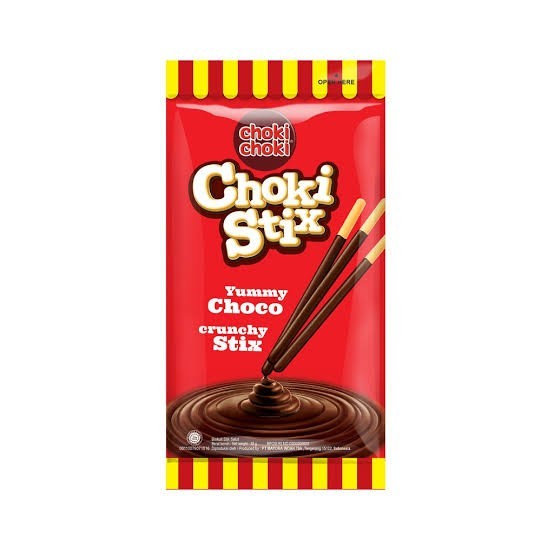 Chokichoki STIX 27 GRAM RETAIL PER 1 PACK CHOCO CRUNCHY CHOKI STICK ...