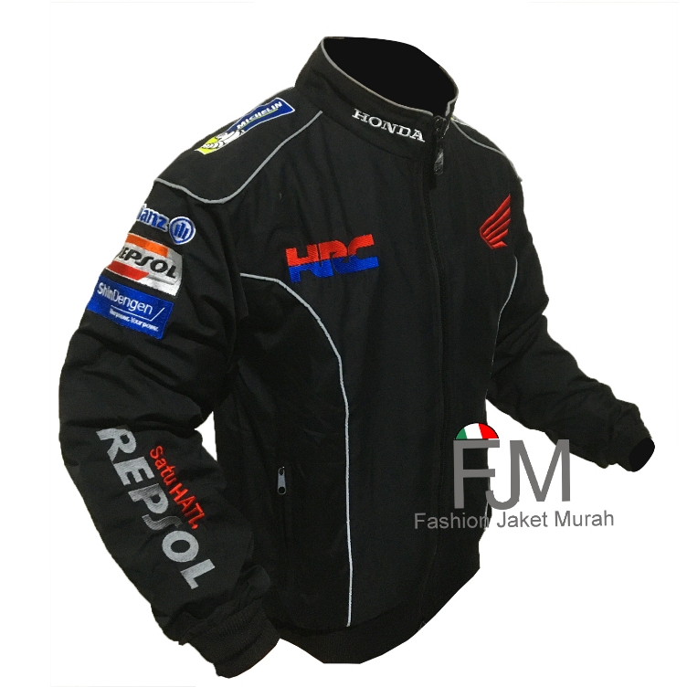 Honda HRC team Repsol Racing Jacket Full Embroidery | Shopee Malaysia