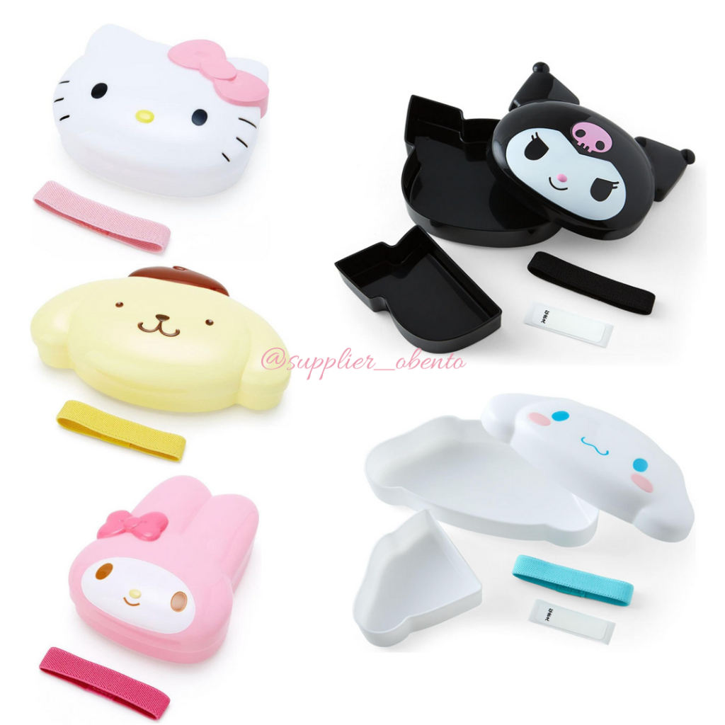 [Sanrio] Kuromi Lunch Box Pompompurin Die-cut Lunch Box Cinnamorol ...