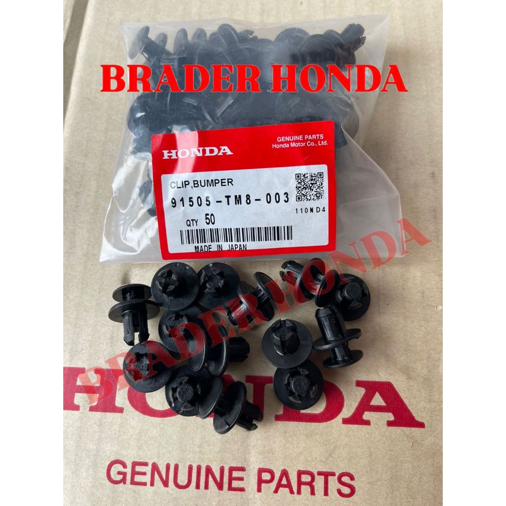 MESIN BUMPER BUTTON CLIP BOTTOM ENGINE COVER FOR ALL HONDA JAZZ CITY FREED CIVIC ACCORD ODYSSEY ...