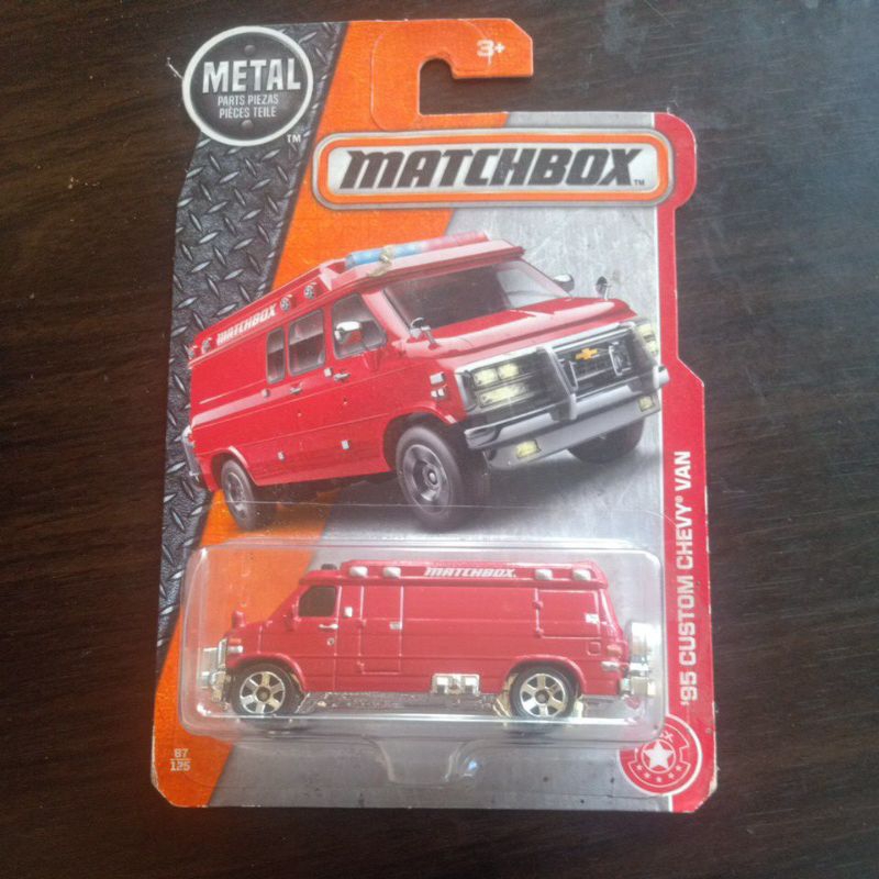 Matchbox 95 custom Chevy Van tire variant | Shopee Malaysia