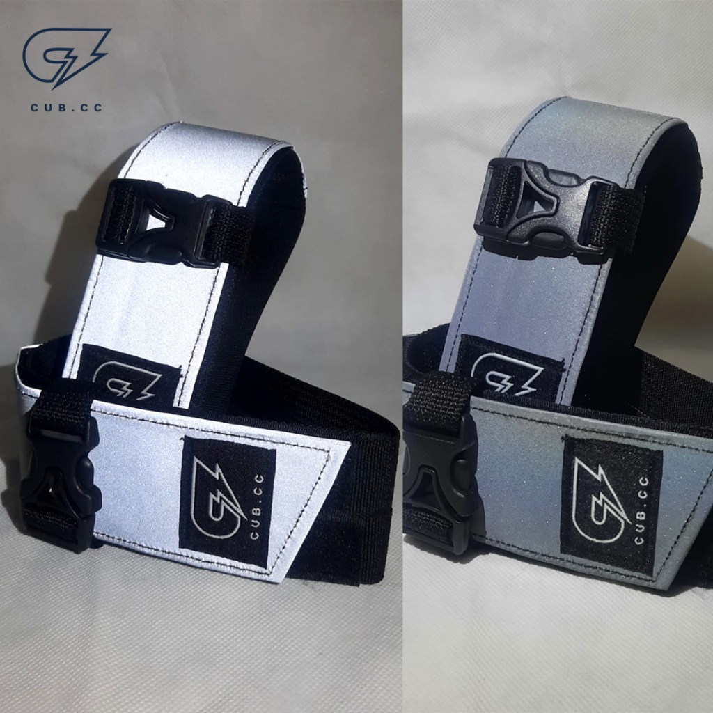 Strap fixie fixgear fixedgear toeclip reflector reflector 3M by ...