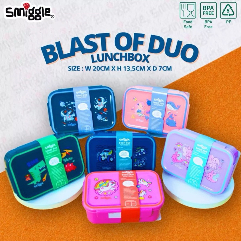 Smiggle LUNCH BOX/ SMIGGLE TEENY DINING PLACE | Shopee Malaysia