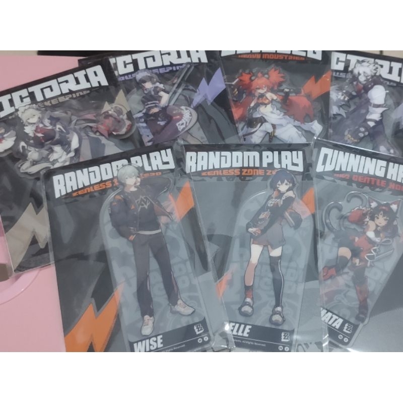 [OFFICIAL] Ready Merchandise Standee Stand Character Acrylic Zenless ...