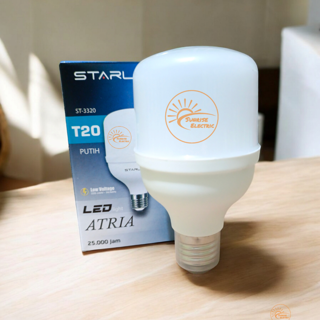 CAHAYA PUTIH Starlux Atria LED Bulb T5 / T10 / T15 / T20 White Light | Shopee Malaysia