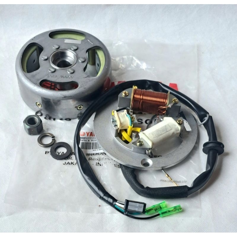 COMPLETE ROTOR AND SPOOLTLE MAGNET RX KING RX SPECIAL YAMAHA YT ...