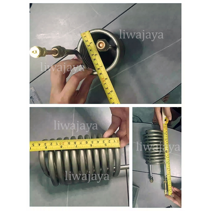 Titanium Coil Titanium Water chiller Evaporator Cooling reef Aquarium ...