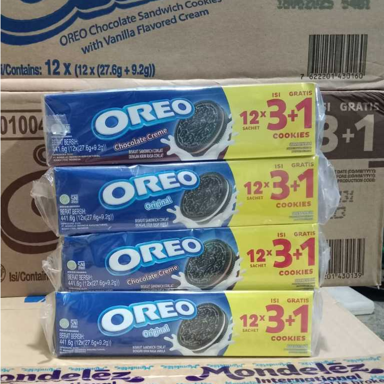 Oreo Biscuit Contains 3+1 Vanilla Chocolate 1 PACK Contains 12 PCS ...