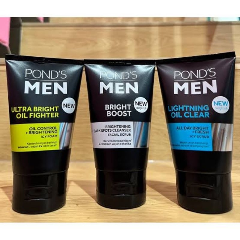 Ponds Men Men's Facial Wash Soap 100 ML Pack | Shopee Malaysia