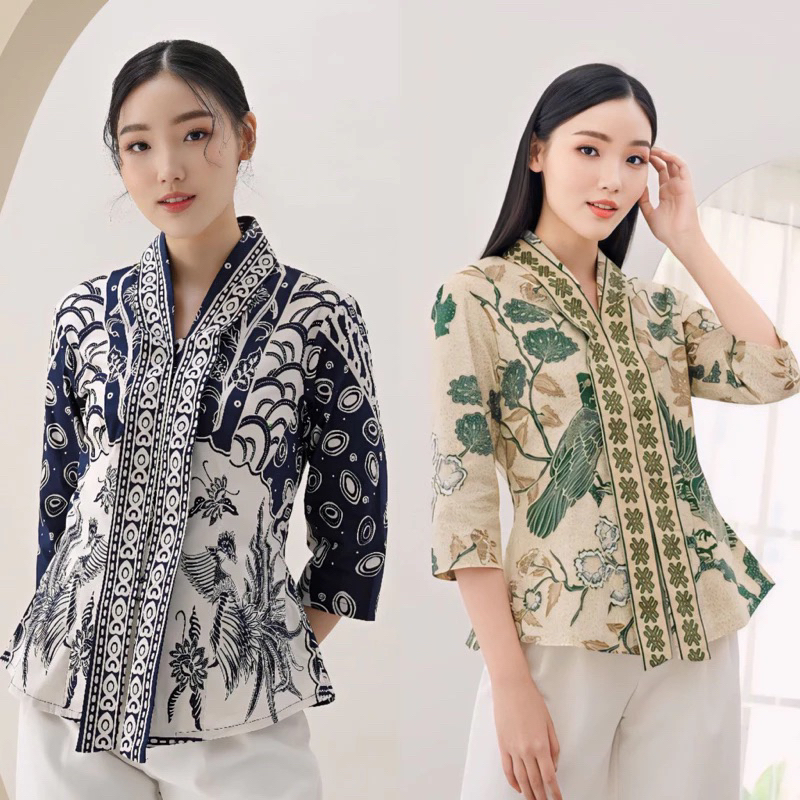 Emma Fitted Top - Beautiful Cute Modern Women's Batik Top - Modern ...