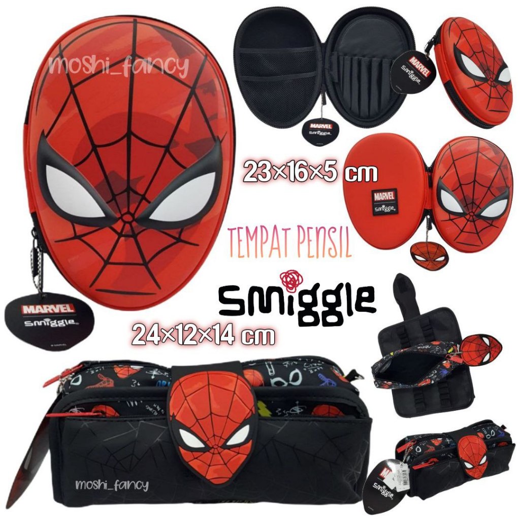 Smiggle Spiderman Pencil Case / Marvel Spiderman Pencil Case / Smiggle ...