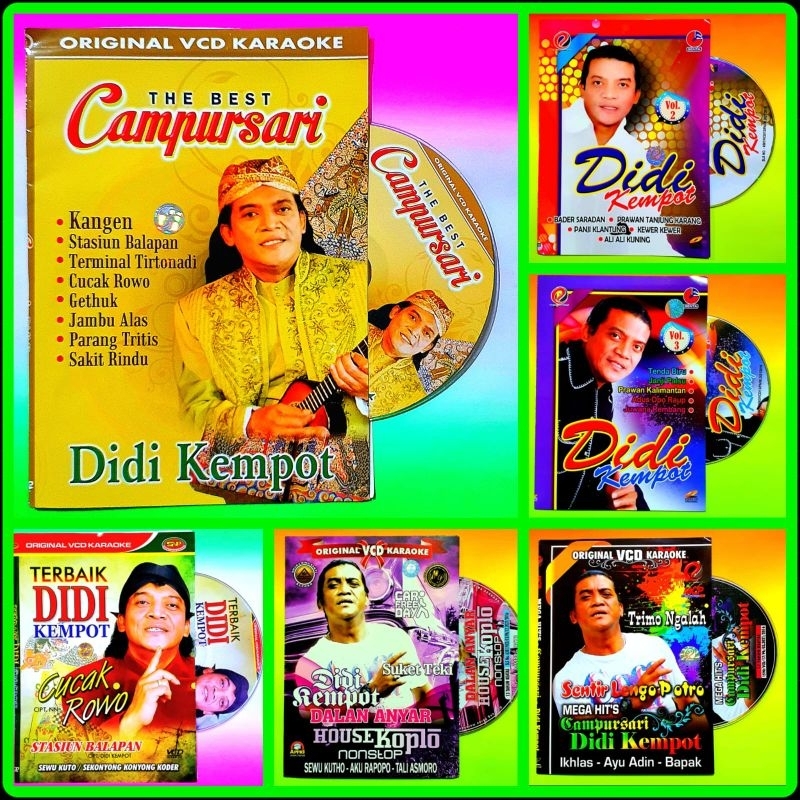 DVD Complete FULL BOX-ORIGINAL VCD CASSETTE MUSIC SONG KARAOKE DIDI ...