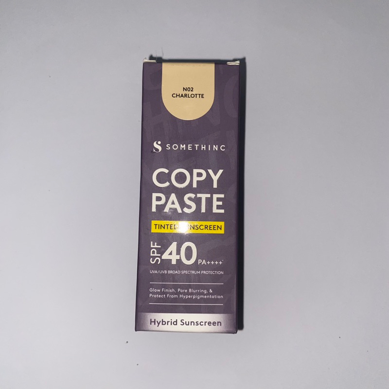 MATAHARI Somethinc Copy Paste Tinted sunscreen SPF 40PA+++UVA UVB Board ...