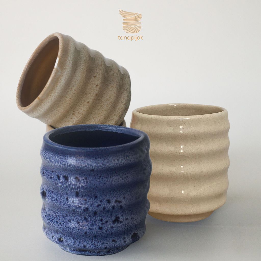 350ml Ceramic Mug - Tea Cup Tea Glass Ocha Mug | Rana Tanajak | Shopee ...