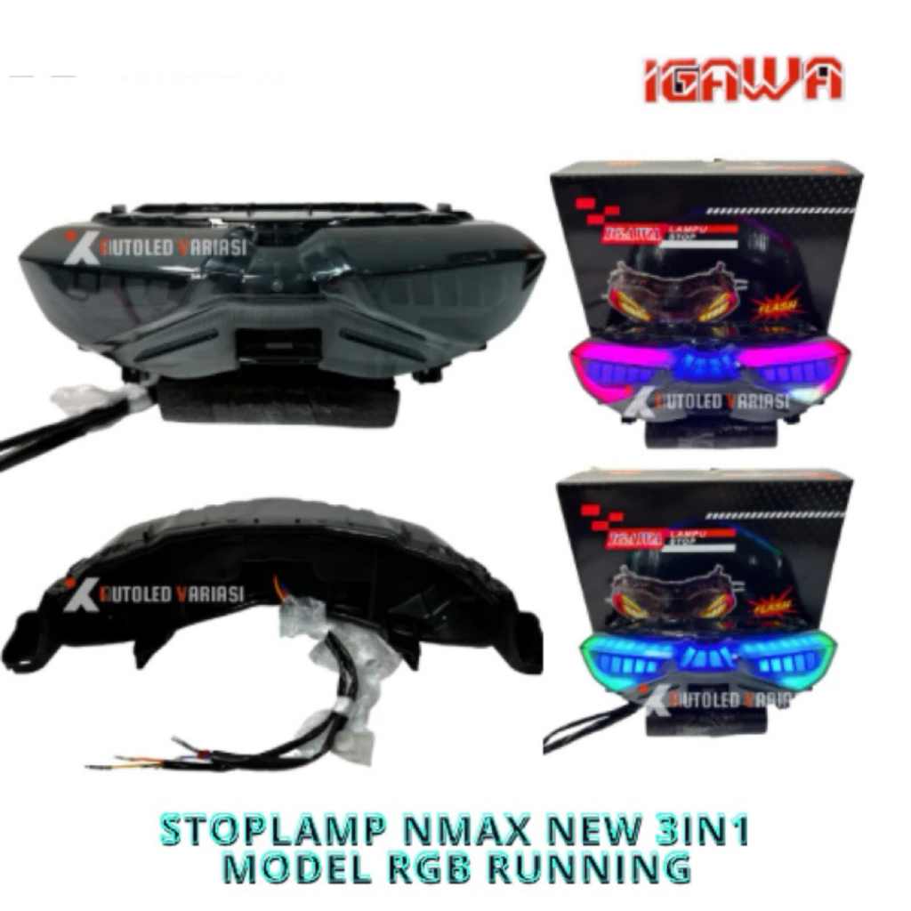Stop Lamp NMAX NEW RGB 2020-2024 STOP Lamp NMAX NEW RGB 2020-2024 Rear ...
