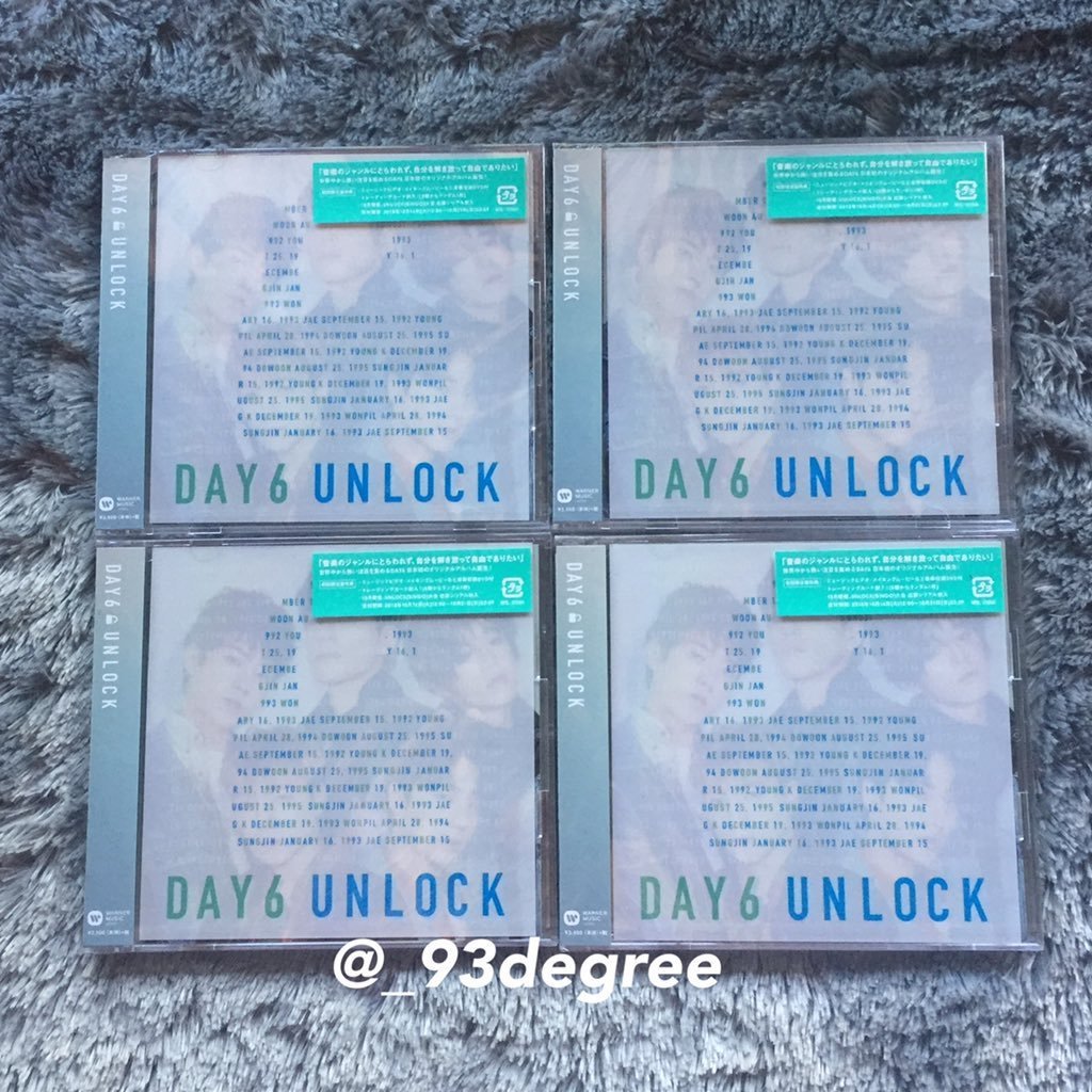 Day6 Japan Album UNLOCK (Limited Edition) | Shopee Malaysia