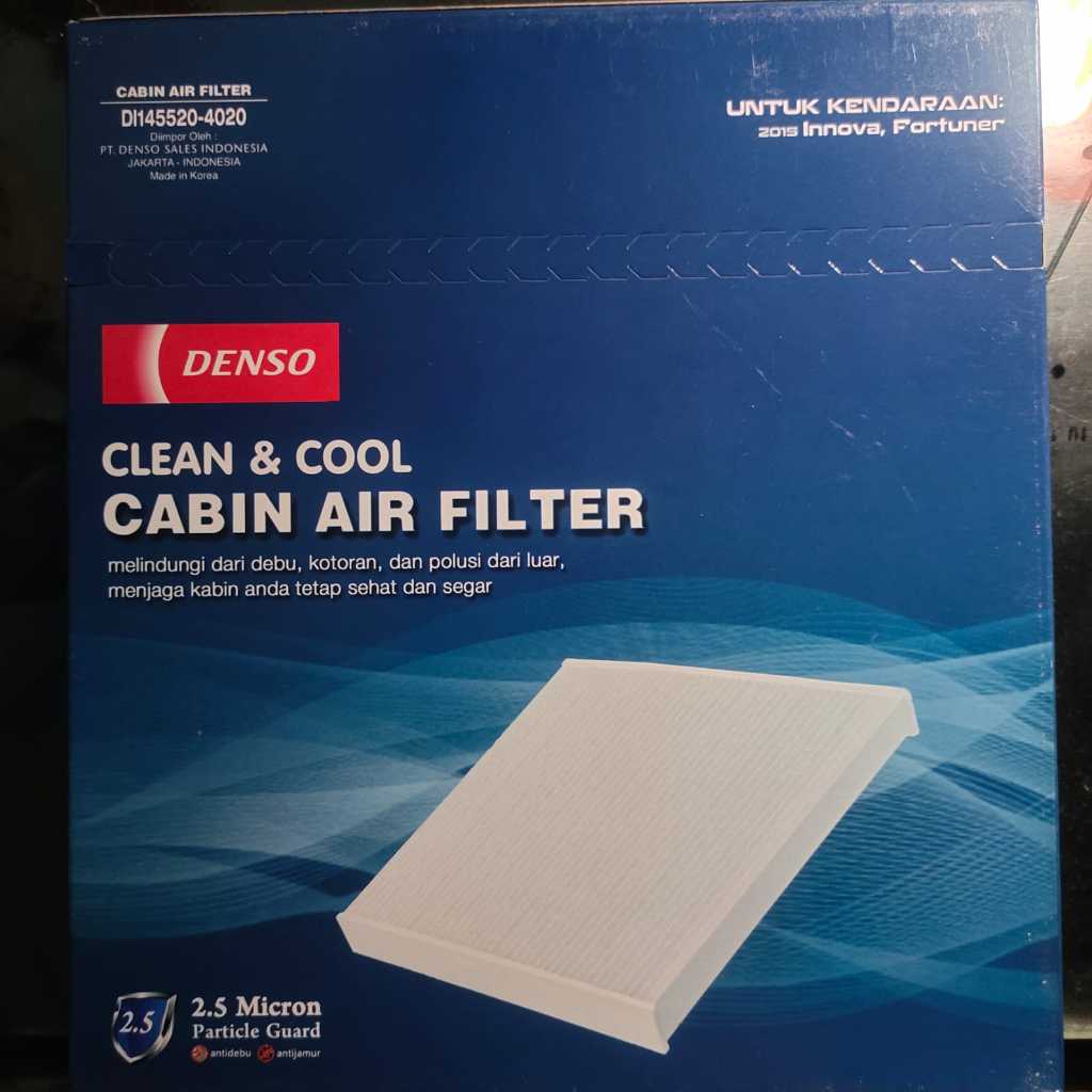 Car AC Filter / Toyota Innova Reborn / Fortuner VRZ Car AC Air Filter ...