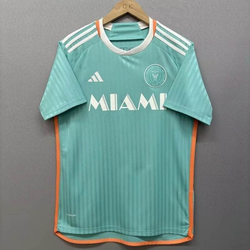 HIJAU Inter Miami 3rd Third Green Football Jersey 2024 / 2025 New ...