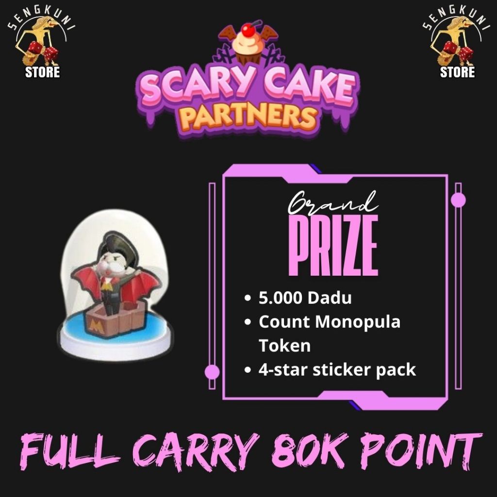 Order FULL CARRYING EVENT PARTNER MONOPOLY GO | Shopee Malaysia