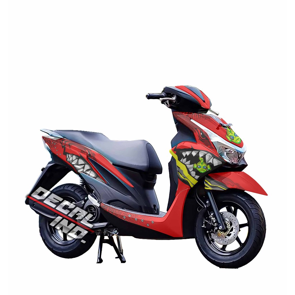 107 Decal Sticker Yamaha Freego Full Body - Yamaha Freego HIU Full Body ...