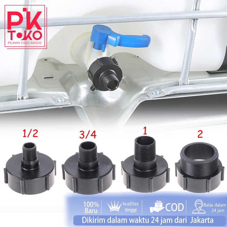 Ibc Tank Adapter Faucet Adapter To Outer Thread 12 34 1 2 Inch Toren ...