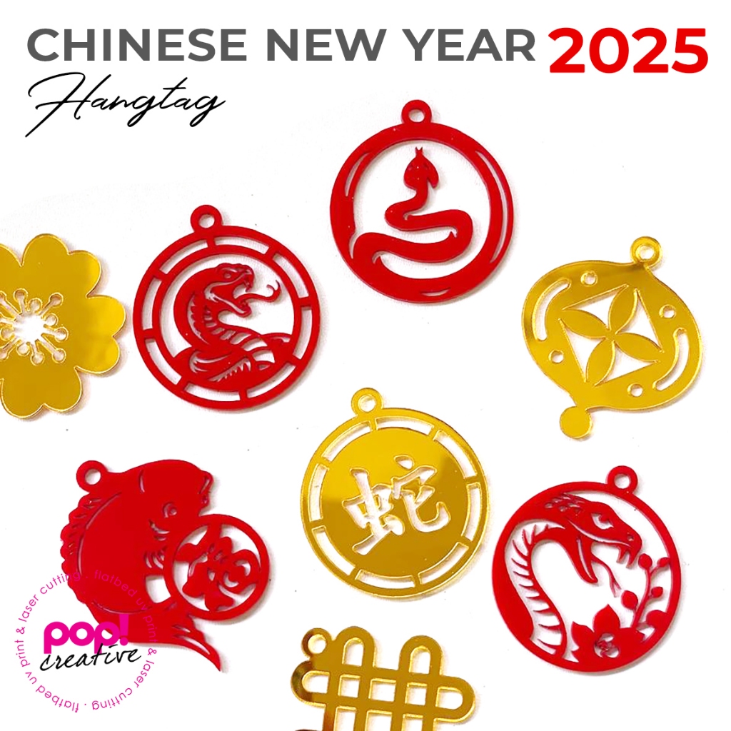 Chinese New Year Hangtag Chinese New Year Tag Gift Parcel Hampers ...