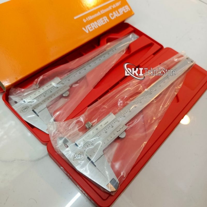 Toki Vernier Caliper 6 Inch Sigmat Manual Vernier Caliper Made In Japan ...