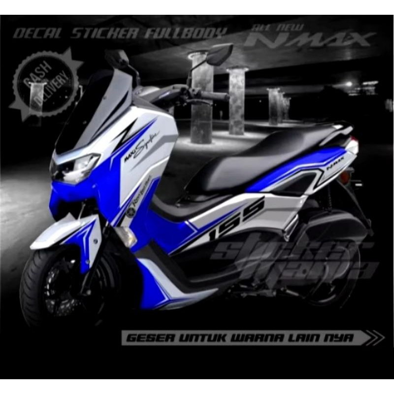 New Nmax Fullbody Sticker Decal with Premium Motif Variations | Shopee ...