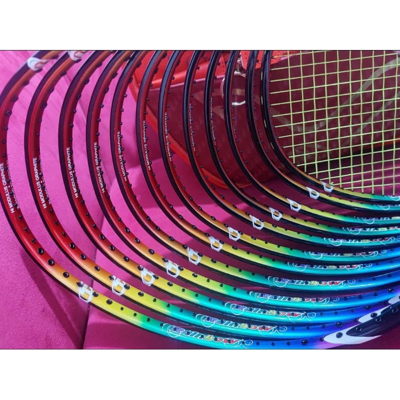 Original Toalson Rainbow Badminton Racket | Shopee Malaysia