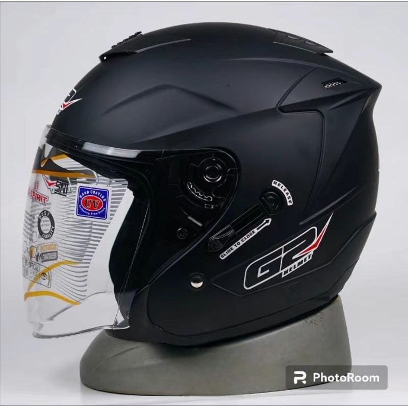 G2 Optimax Double VISOR 2 glass helmet, Original Solid White | Shopee ...