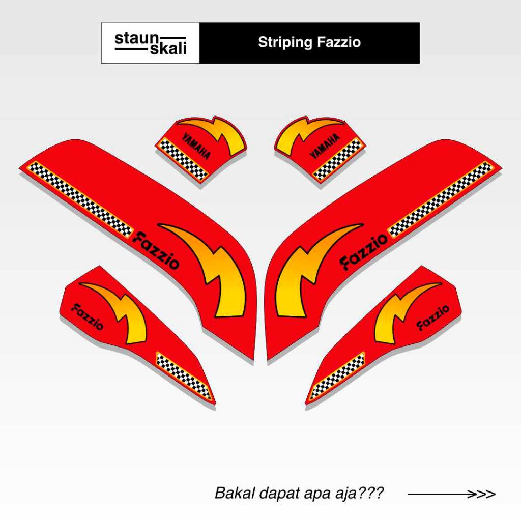 Fazzio Striping Variations (5) Full Body Custom Original 2022 2023 2024 ...