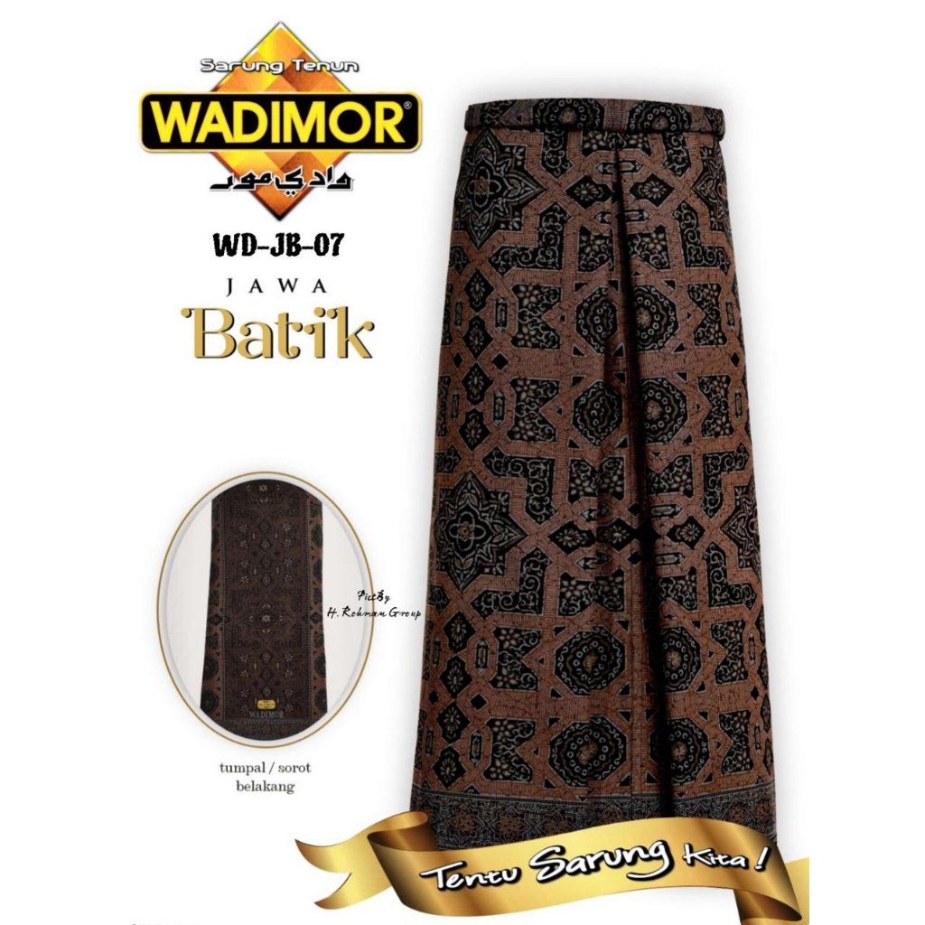 Wadimor Javanese Batik Golden Series Sarong Can Be Uniform | Shopee ...