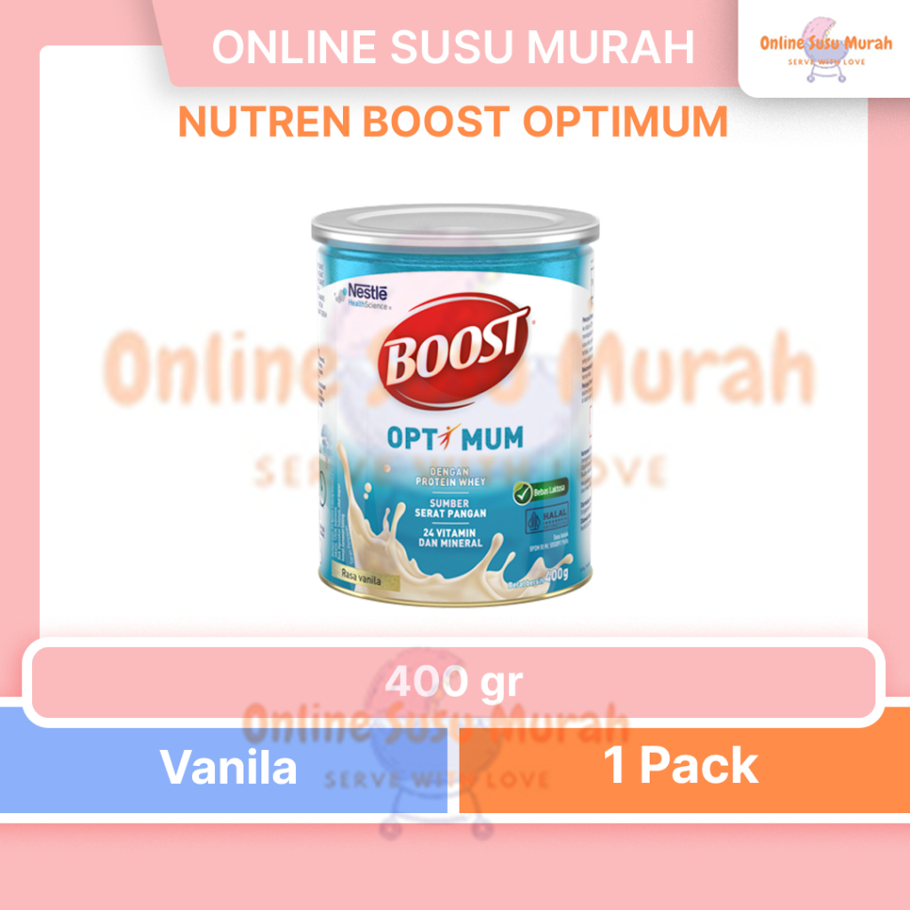 Nutren BOOST OPTIMUM 400GR SSKL | Shopee Malaysia