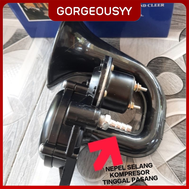 [READY] Scania VOLVO HORN / WIND CONCH KLAKSON 12V/24V CAR TRUCK & BUS ...