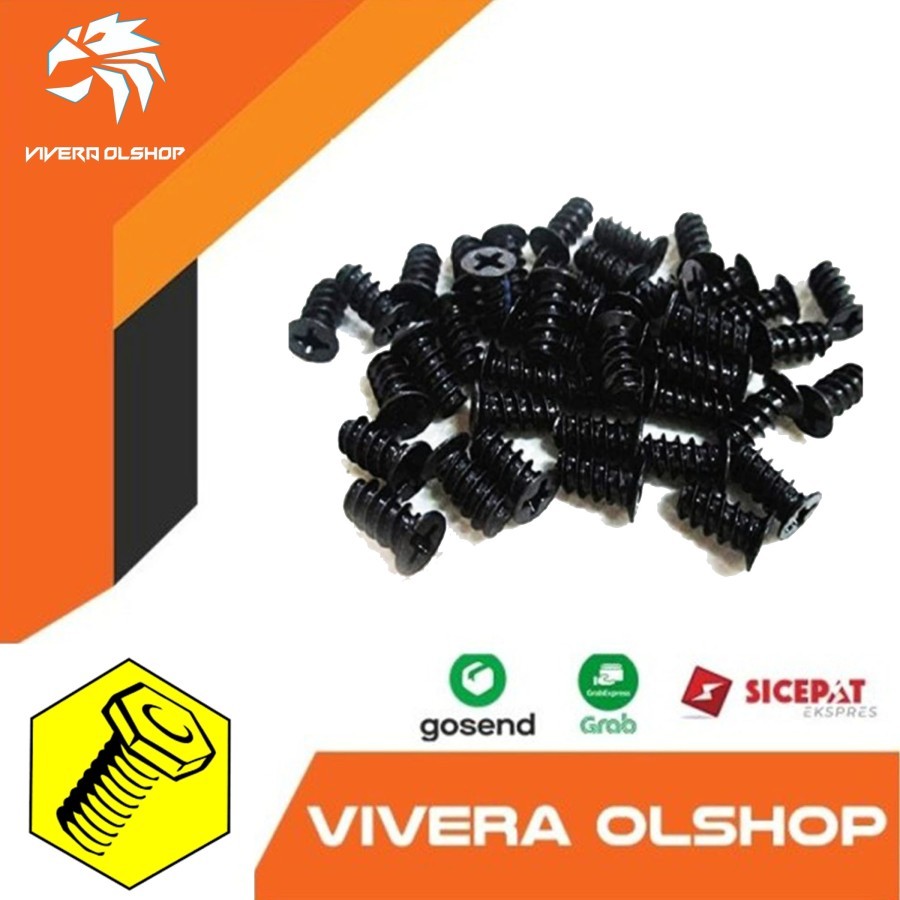 PC CASING FAN BOLT Computer FAN Screw Short Screw 1CM | Shopee Malaysia