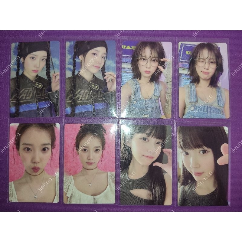 [SHARING] IU Photocard - PC UAENA 7th GEN OFFICIAL FANCLUB KIT | Shopee ...