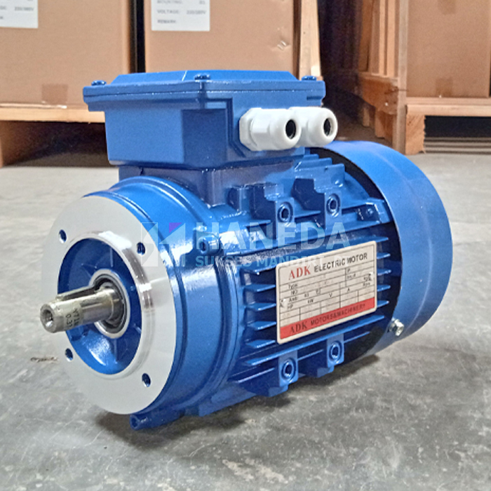 Dynamo Motor ADK B14 4P 0.37KW 0.5HP 3PHASE 220/380VOLT 1500RPM ...