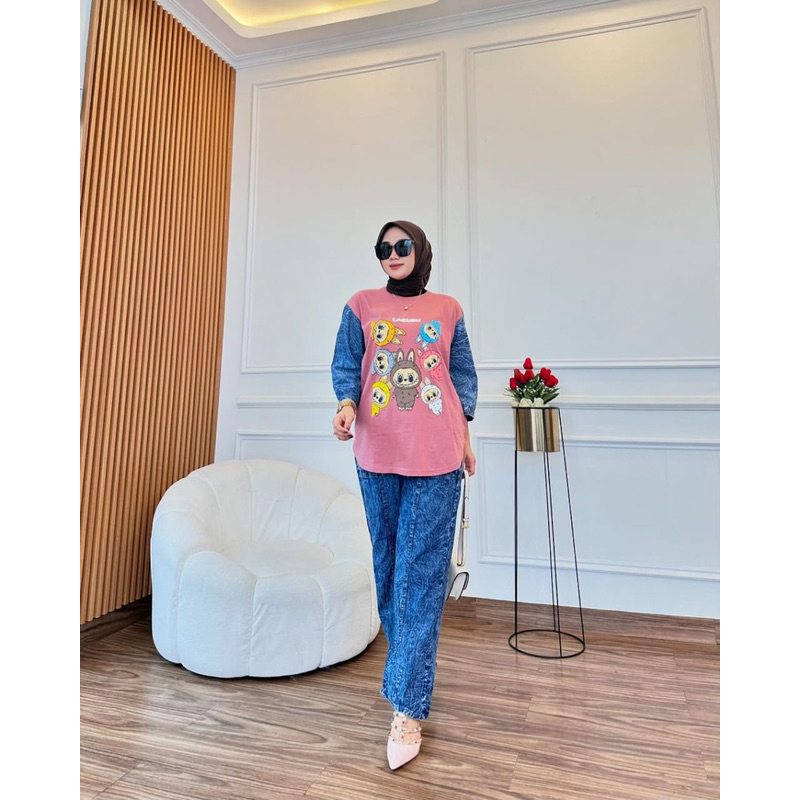 Latest Labubu Set, Contemporary Women's Suit, Mixed Combat Jeans Set ...