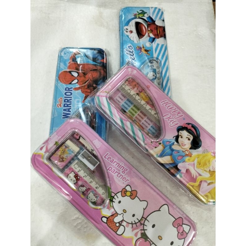 PENCIL BOX CAN SET FANCY PENCIL BOX CAN PENCIL BOX | Shopee Malaysia