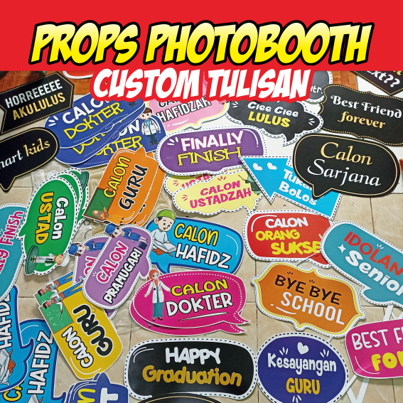PO - CUSTOM WRITING!!! Photobooth Props photo accessories for Weddings ...