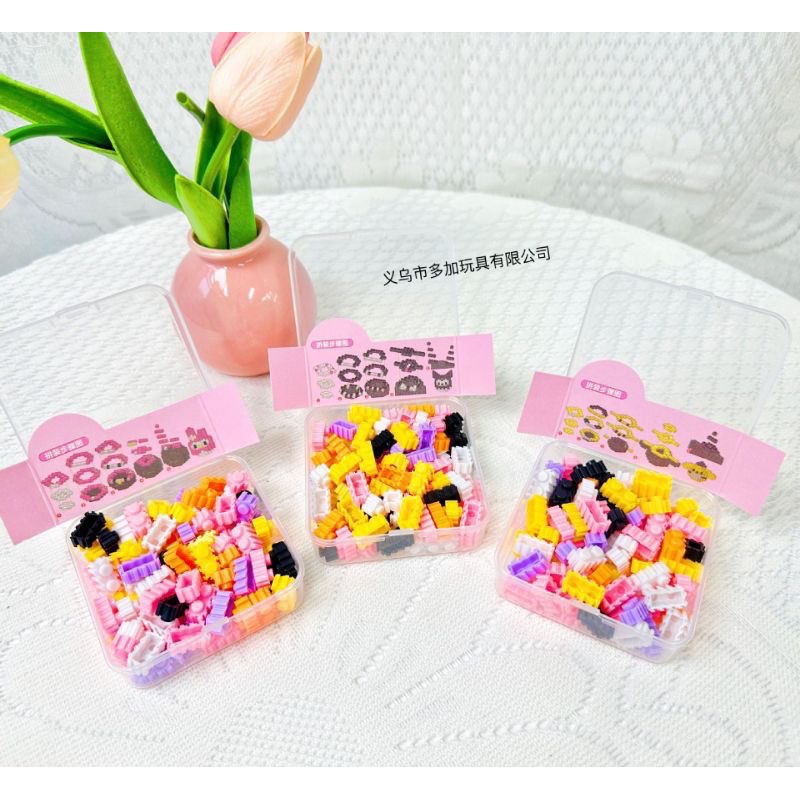 Small brick building block toys sanrio characters kuromi my melody ...