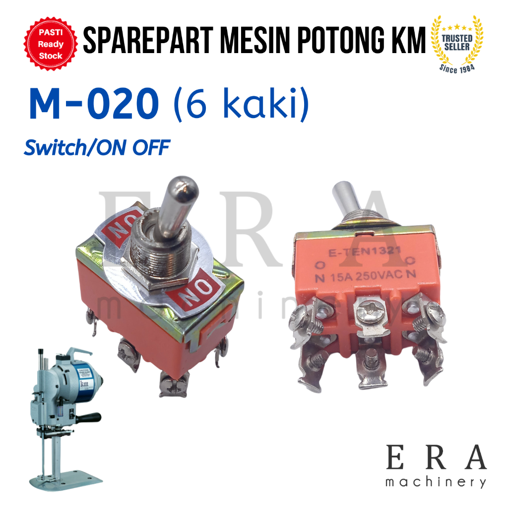 MESIN M020 ON OFF Switch KM M-020 Fabric Cutting Machine | Shopee Malaysia
