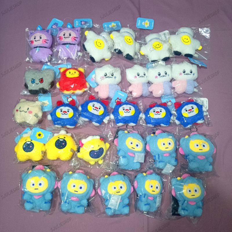 TRUZ JAPAN OFFICIAL TATTON MASCOT DRAGON KEYRING BLACKIE DEVIL WHITTY ...