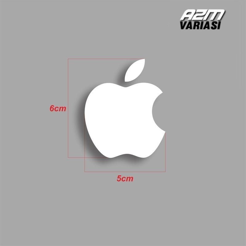 Apple logo STICKER (CUTTING STICKER) | Shopee Malaysia