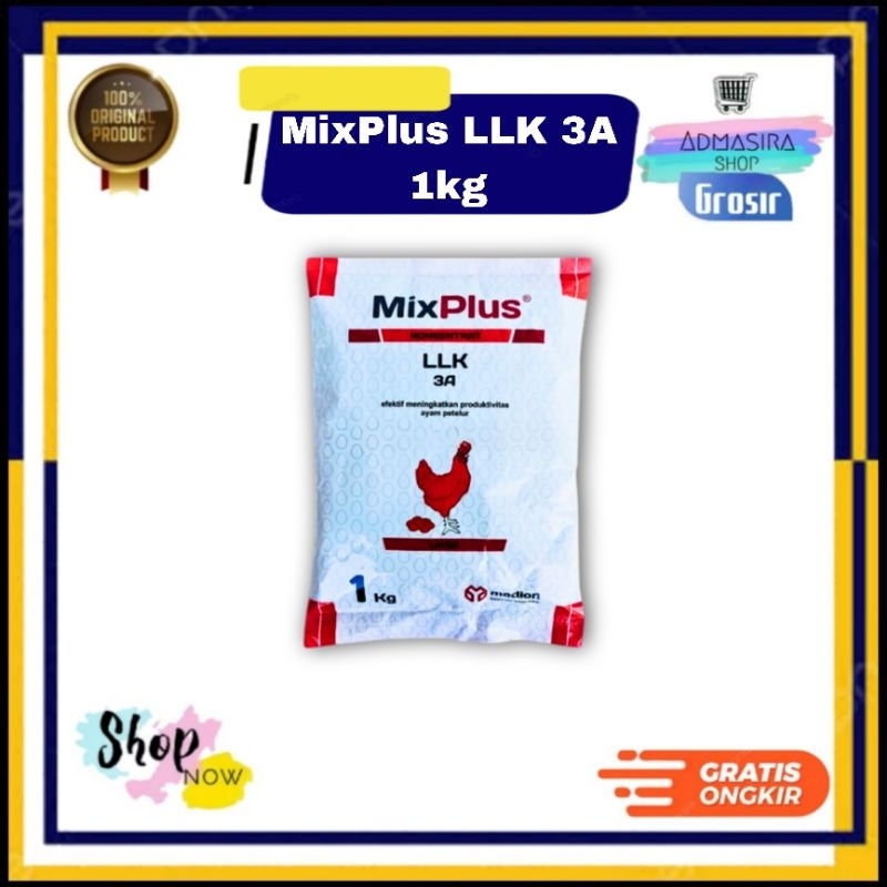 Mix Plus LLK 3A 1kg Premix Laying Chickens MixPlus Laying Layer Chicken ...